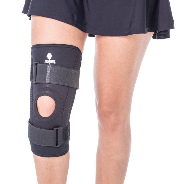 SOPORTE DE RODILLA CON ESTABILIZADORES ESPIRALES Y CORREA AJUSTABLE ...