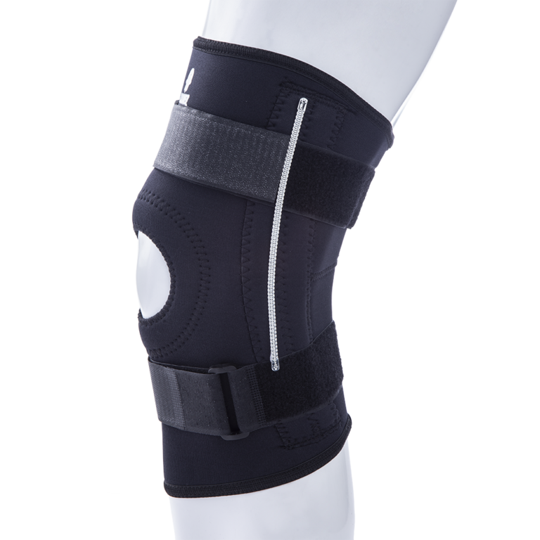 SOPORTE DE RODILLA CON ESTABILIZADORES ESPIRALES Y CORREA AJUSTABLE ...